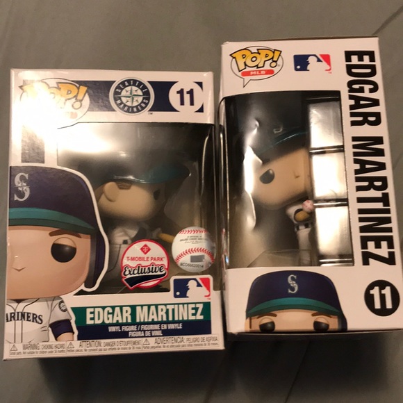 Funko | Other | Limited Edition Edgar Martinez Pop Figures | Poshmark